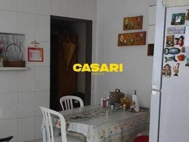 Sobrado com 3 Dormitórios e Salão Comercial à Venda – 149 m² – Vila Alzira – Santo André/SP