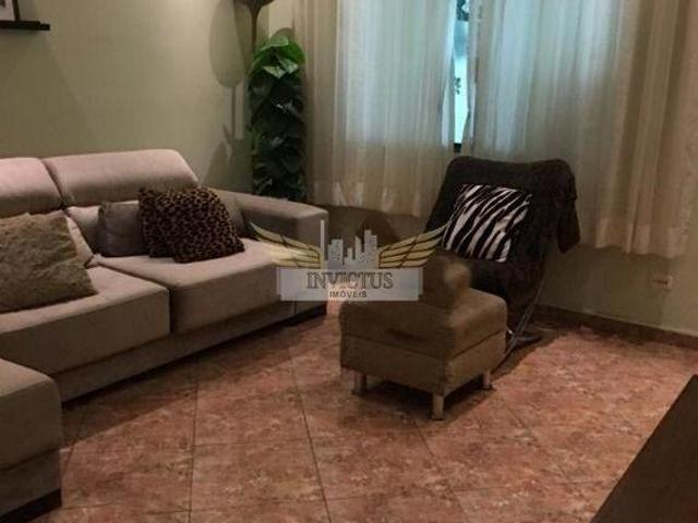 Sobrado com 3 Dormitórios para Comprar, 220m² Vila Camilópolis, Santo André/SP