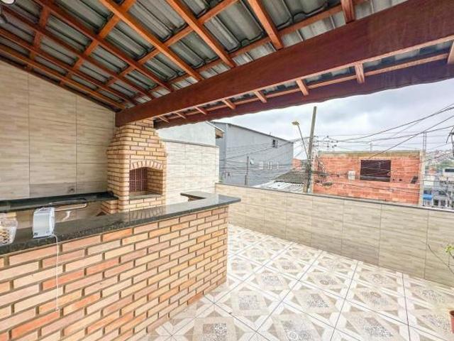 Sobrado com 3 dormitórios para alugar, 111 m² Vila Amábile Pezzolo Santo André/SP