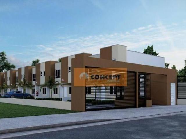 Sobrado com 3 dormitórios para venda, 72 m² por R$ 420.000,00 Vila Maria de Maggi Suzano/SP