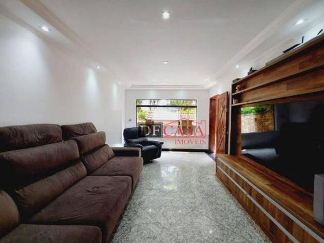 Sobrado com 3 dormitórios, Quintal, Churrasqueira, Corredor Lateral, à venda, Vila Guilhermina São