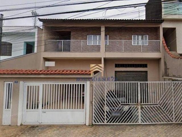 Sobrado com 3 dormitórios, salão comercial e móveis inclusos – 250 m² por R$ 850.000 – Parque Contin