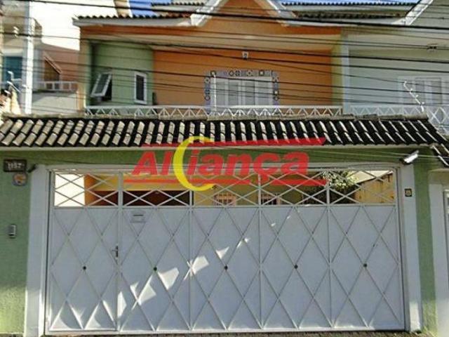 SOBRADO COM 3 DORMITÓRIOS SENDO TODAS SUITES A VENDA, 185m² VILA GALVÃO GUARULHOS/SP
