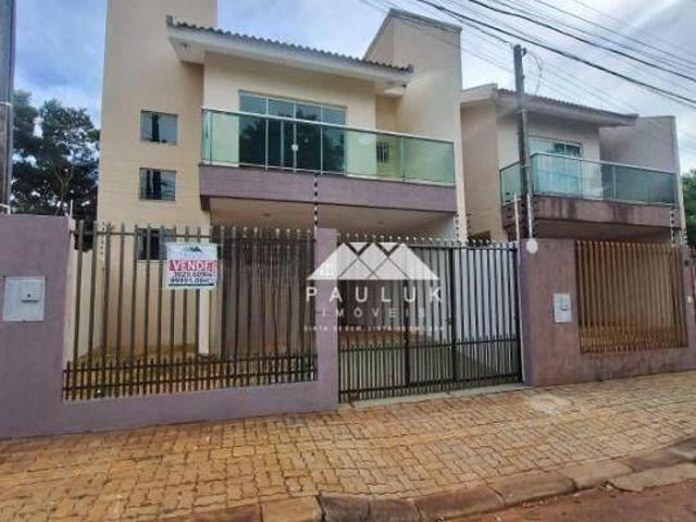 Sobrado com 3 dormitórios sendo 1 suíte à venda, 158 m² por R$ 620.000 Campos do Iguaçu Foz do I