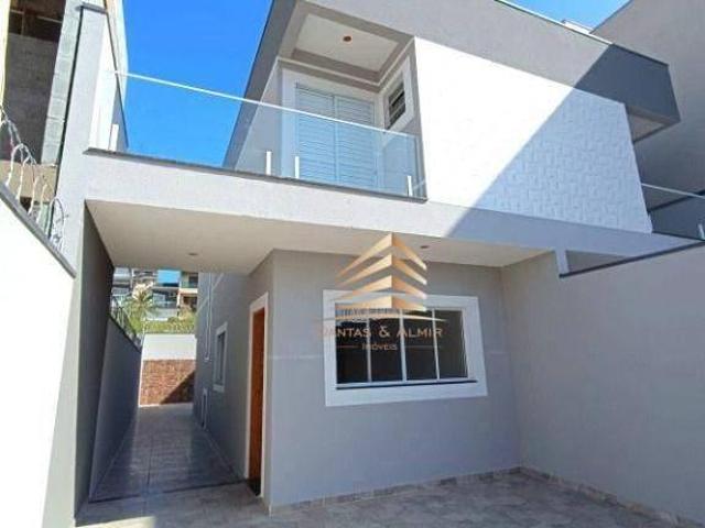Sobrado com 3 dormitórios sendo 1 suíte e 2 vagas à venda, 90 m² por R$ 650.000 Parque Flamengo