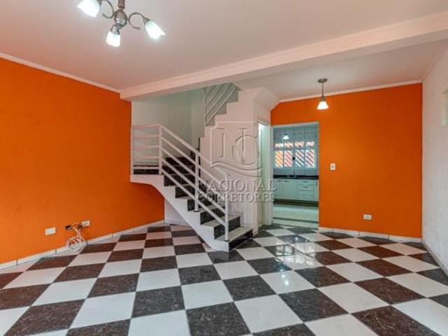 Sobrado com 3 dormitórios, 140 m² Vila Tibiriçá Santo André/SP