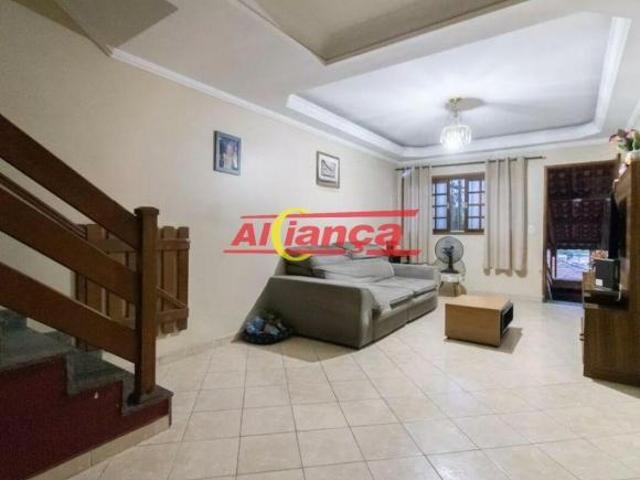 SOBRADO COM 3 DORMITÓRIOS 1 SUÍTE E 2 VAGAS, 100 m² VILA GALVÃO GUARULHOS SP