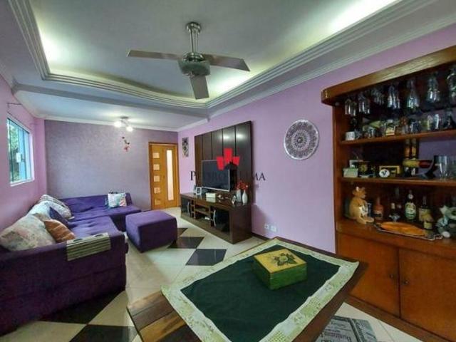 Sobrado com 3 dormitórios, 2 suítes, 4 vagas e 195 M², na Vila Domitila Ponte Rasa