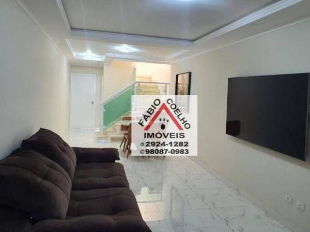 Sobrado com 3 dormitórios 2 vagas à venda, 134 m² por R$ 725.000 Campo Grande São Paulo/SP