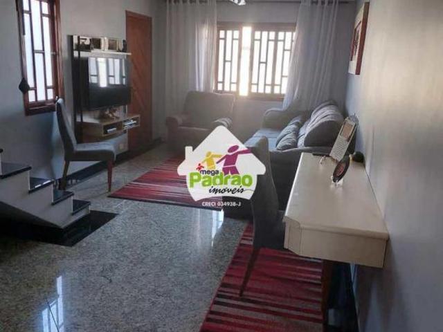 Sobrado com 3 dorms, Jardim Vila Galvão, Guarulhos R$ 870 mil, Cod: 9141