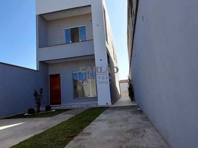 Sobrado com 3 dorms, Jardim Praia Grande, Mongaguá R$ 595 mil, Cod: 355069