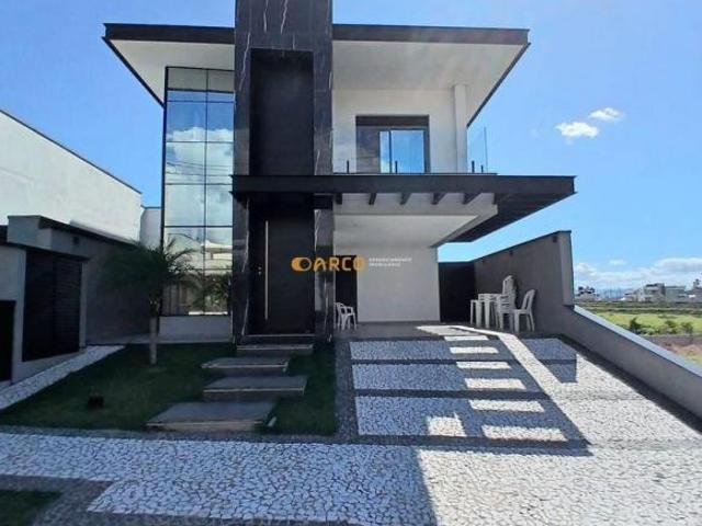 Sobrado com 3 Dorms sendo 1 suite Res. Malibu Caçapava SP