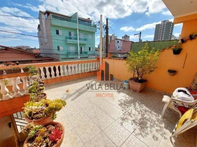 Sobrado com 3 quartos, 198 m² venda por R$ 795.000 ou aluguel por R$ 6.560/mês Vila Floresta S