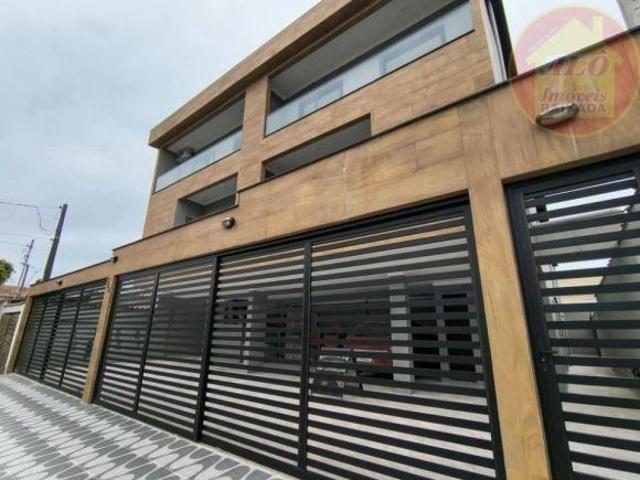 Sobrado com 3 quartos à venda, 92 m² por R$ 490.000 Tude Bastos Praia Grande/SP