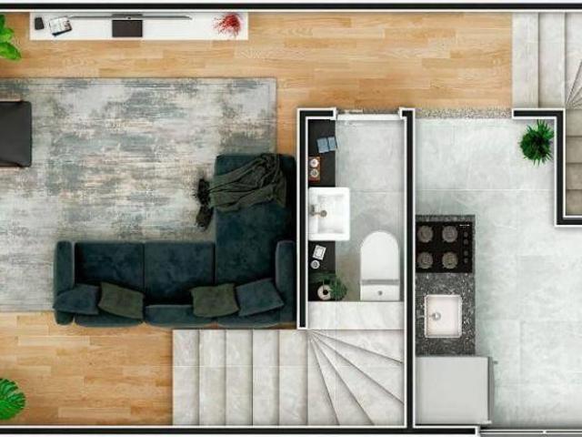 Sobrado com 3 quartos à venda, 100 m² por R$ 609.000 Vila Guilhermina Praia Grande/SP