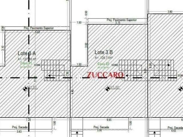 Sobrado com 3 quartos à venda, 103 m² por R$848.0.000 Jardim Vila Galvão Guarulhos/SP