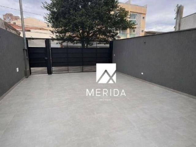 Sobrado com 3 quartos à venda, 110 m² por R$ 1.060.000 Campestre Santo André/SP