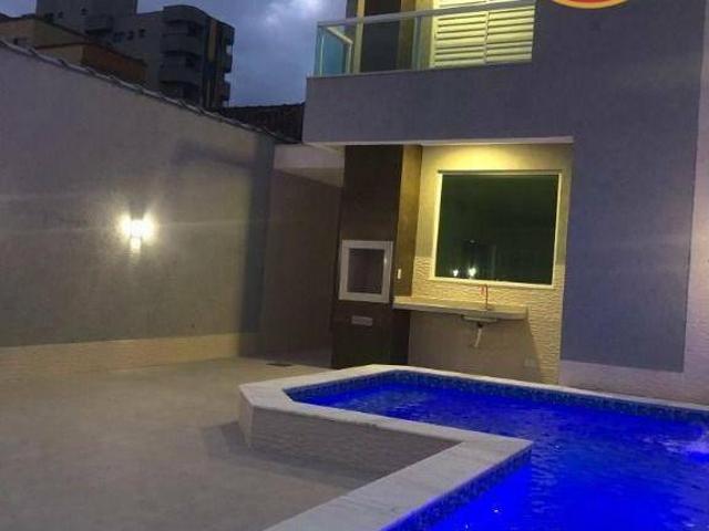 Sobrado com 3 quartos à venda, 135 m² por R$ 990.000 Tupi Praia Grande/SP