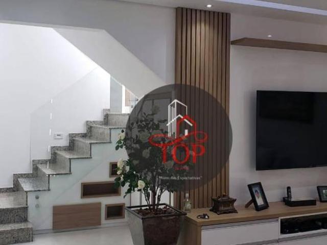 Sobrado com 3 quartos à venda, 140 m² por R$ 900.000 Vila Pires Santo André/SP