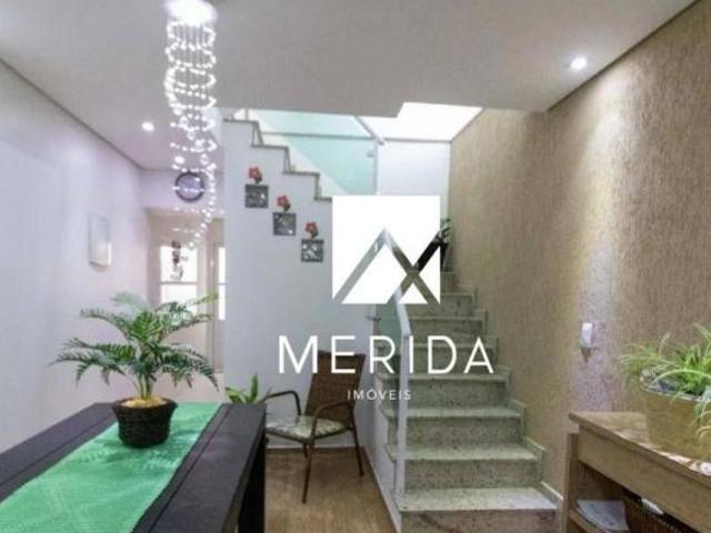Sobrado com 3 quartos à venda, 180 m² por R$ 680.000 Vila Pires Santo André/SP
