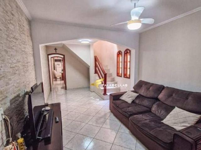 Sobrado com 3 dormitórios à venda, 188 m² por R$ 679.000,00 Jardim Maria de Fátima Várzea Paulis