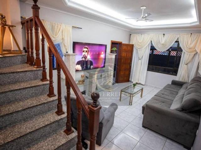 Sobrado com 3 quartos à venda, 193 m² por R$ 1.850.000 Boqueirão Praia Grande/SP