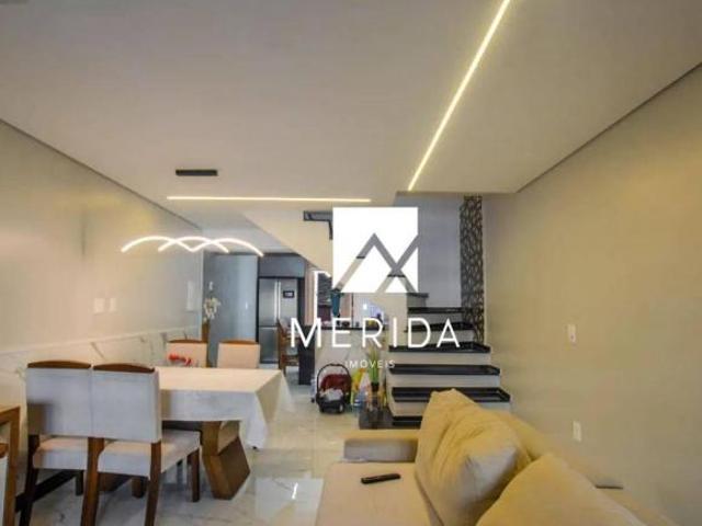 Sobrado com 3 dormitórios à venda, 211 m² por R$ 1.148.000,00 Vila Scarpelli Santo André/SP