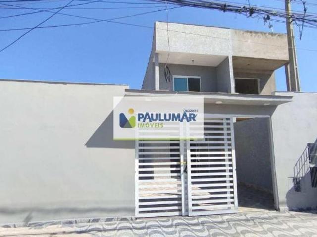 Sobrado com 3 quartos, Balneário Jussara, Mongaguá R$ 415 mil, Cod: 833946
