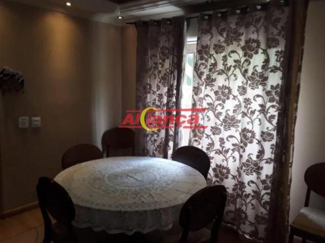 SOBRADO COM 3 QUARTOS E 1 SUITE A VENDA, 137m² RESIDENCIAL PARQUE CUMBICA GUARULHOS/SP