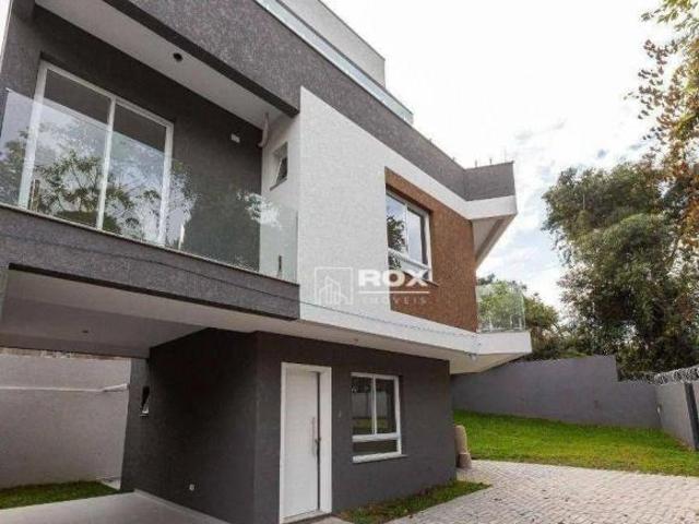 Sobrado novo com 3 quartos e 1 suíte à venda Santo Inácio Curitiba/PR