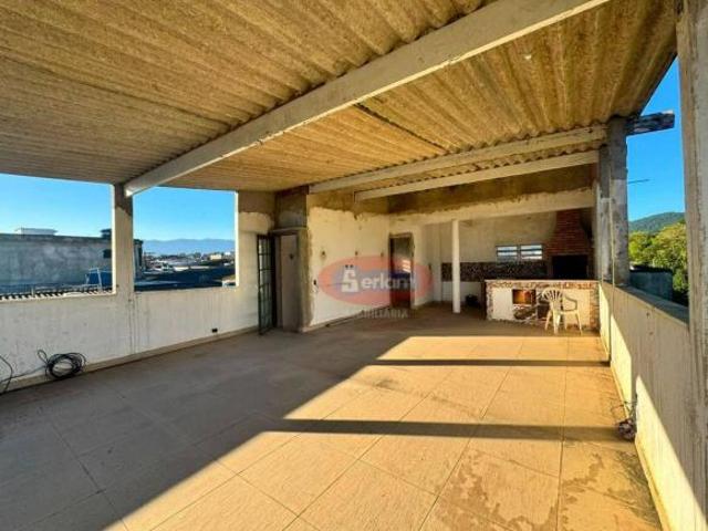 Sobrado com 3 Quartos e Churrasqueira à Venda no Jardim Brasil II – Guarujá/SP