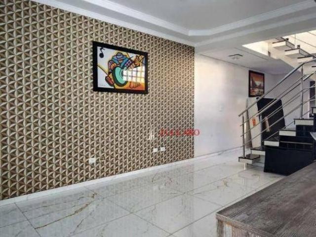 Sobrado com 3 quartos sendo 01 suíte à venda, 110 m² por R$ 755.000 Jardim Santa Clara Guarulhos