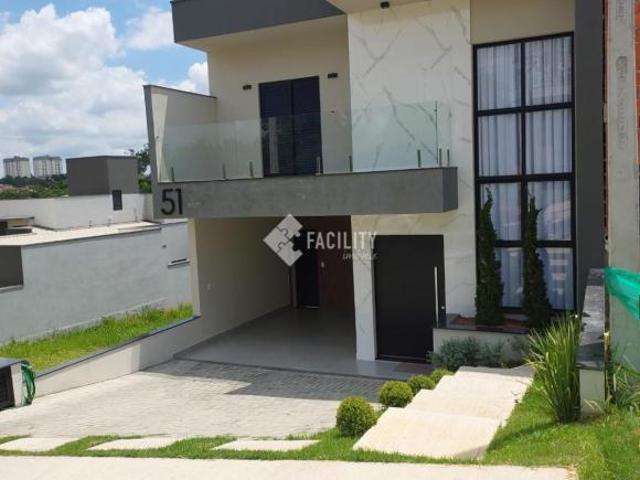 Sobrado com 3 quartos sendo 1 suite no Condomínio Park Gran Reserve Indaiatuba