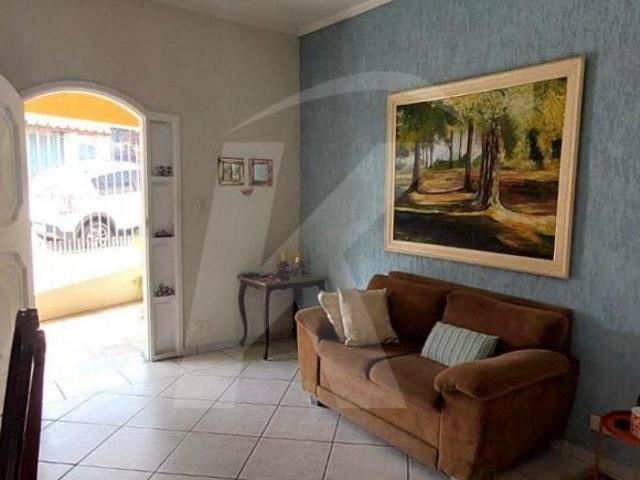 Sobrado com 3 quartos, sendo 2 suíte, churrasqueira e 2 vagas Vila Gustavo