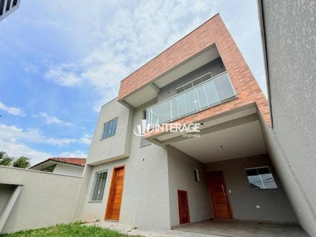 Sobrado com 3 quartos sendo uma suíte à venda, 131 m² por R$ 790.000 São Braz Curitiba/PR
