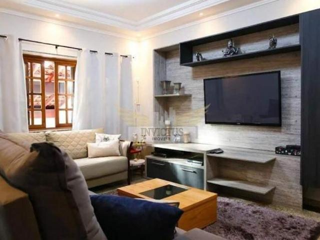 Sobrado com 3 Quartos para Venda, 180m² Vila Scarpelli, Santo André/SP