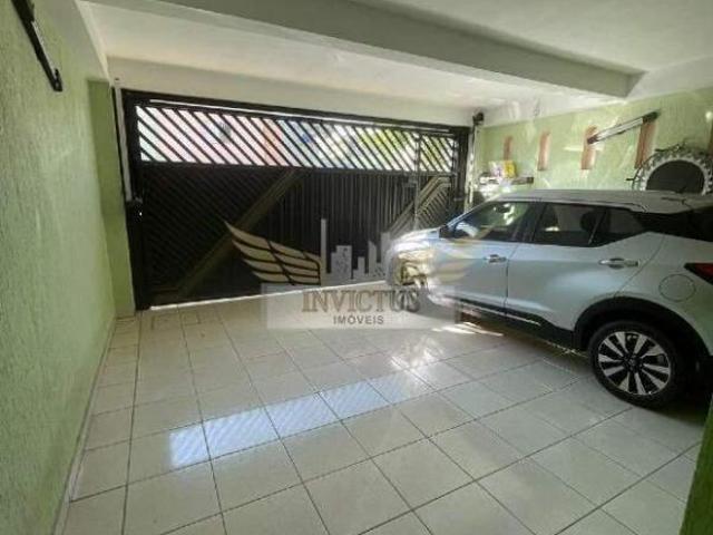 Sobrado com 3 Quartos para Comprar, 154m² Vila Scarpelli, Santo André/SP