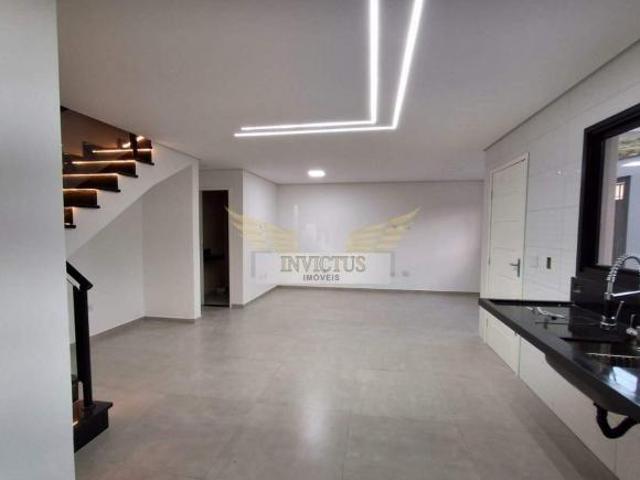 Sobrado com 3 Quartos para Comprar, 92m² Vila Scarpelli, Santo André/SP