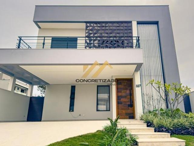 Sobrado com 3 suítes à venda, 351.57 m² Residencial Santorini Indaiatuba/SP