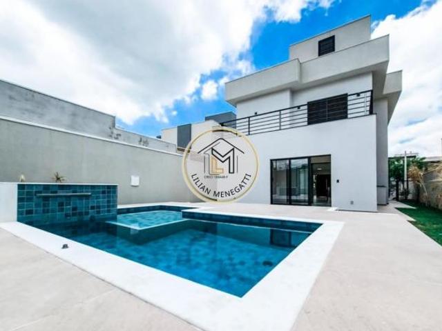 Sobrado com 3 suites, área gourmet e piscina. Condominio Ibi Aram 2. Itupeva SP