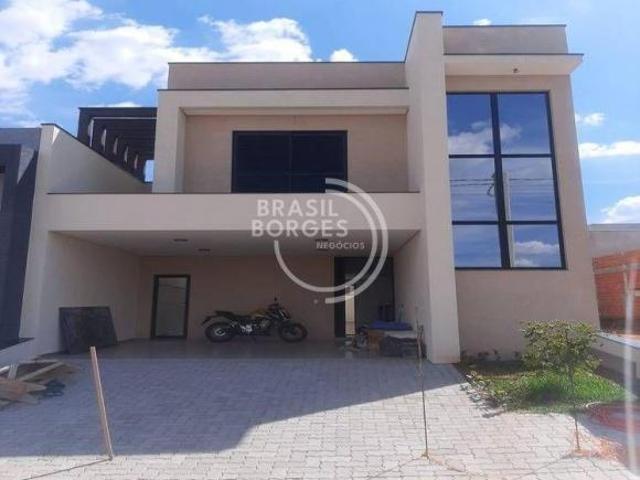 Sobrado com 3 suítes e closet Condomínio Residencial Villagio Wanel