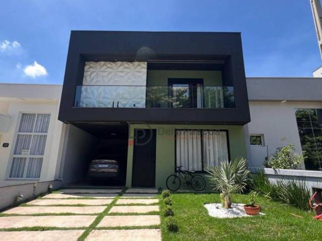 Sobrado com 3 suítes + escritório à venda, 228 m² por R$ 1.730.000 Condominio Mantova Indaiatuba