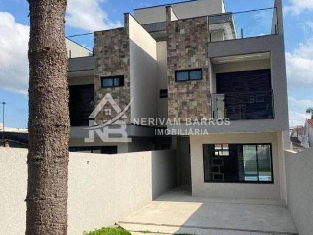 Sobrado com Terraço e novo no Xaxim!