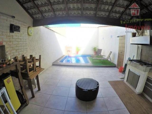 Sobrado com piscina 4 dormitórios c=à venda, 160 m² por R$ 1.640.000 Canto do Forte Praia Grande