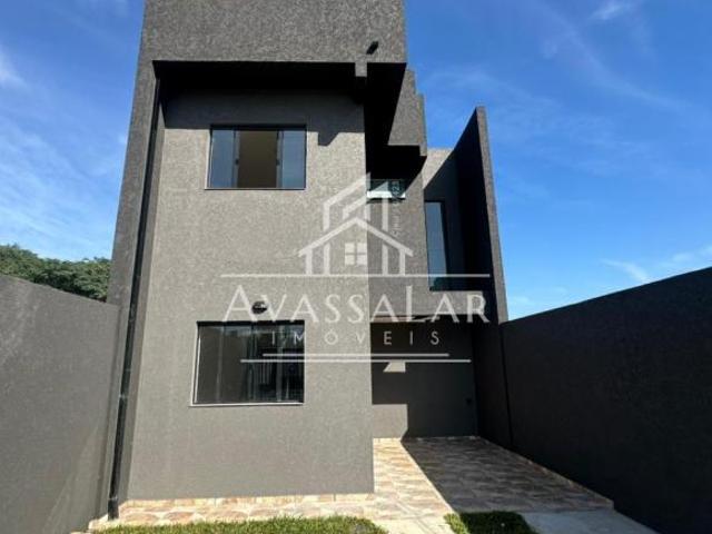 Sobrado com suíte e 2 vagas de garagem à venda Xaxim | Curitiba PR