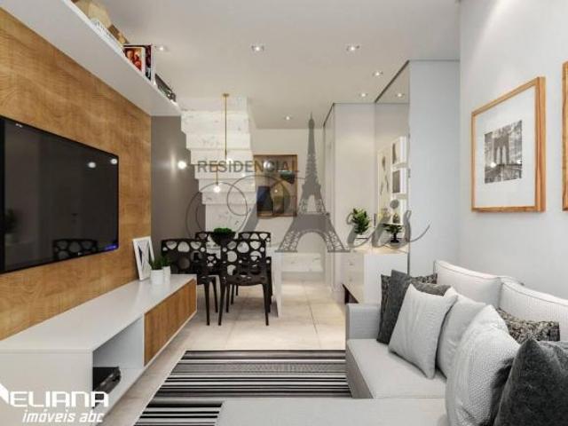 Sobrado condomínio 67,42 m² 2 suítes 2 vagas Vl. Príncipe de Gales