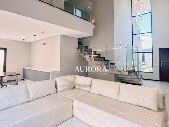 Sobrado Condomínio Bellevie com 3 suítes à venda, PORTEIRA FECHADA 315m² por R$ 2.650.000 ANALIS