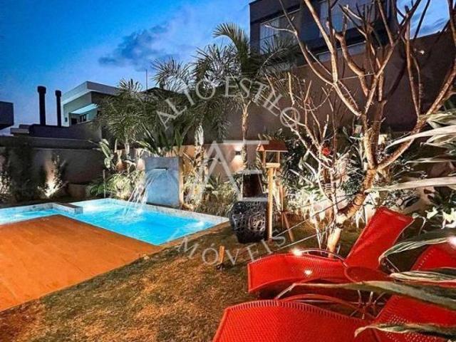 Sobrado Condomínio Terra de Florença 4 Suítes escritório Piscina
