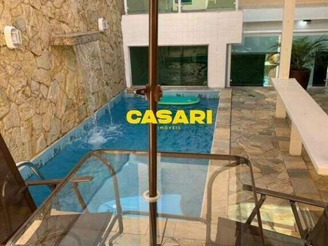 Sobrado construção moderna, Vago, 4 dormitorios, suites, 4 vagas de garagem, piscina aquecida com c