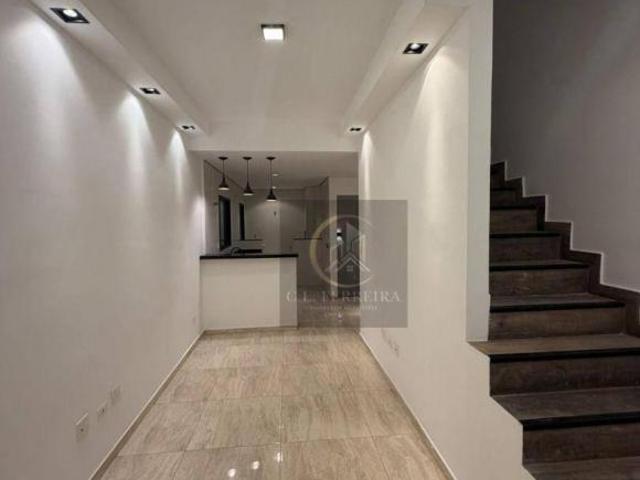 Sobrado duplex com sacada 3 quartos à venda, 111 m² por R$ 580.000 Aviação Praia Grande/SP